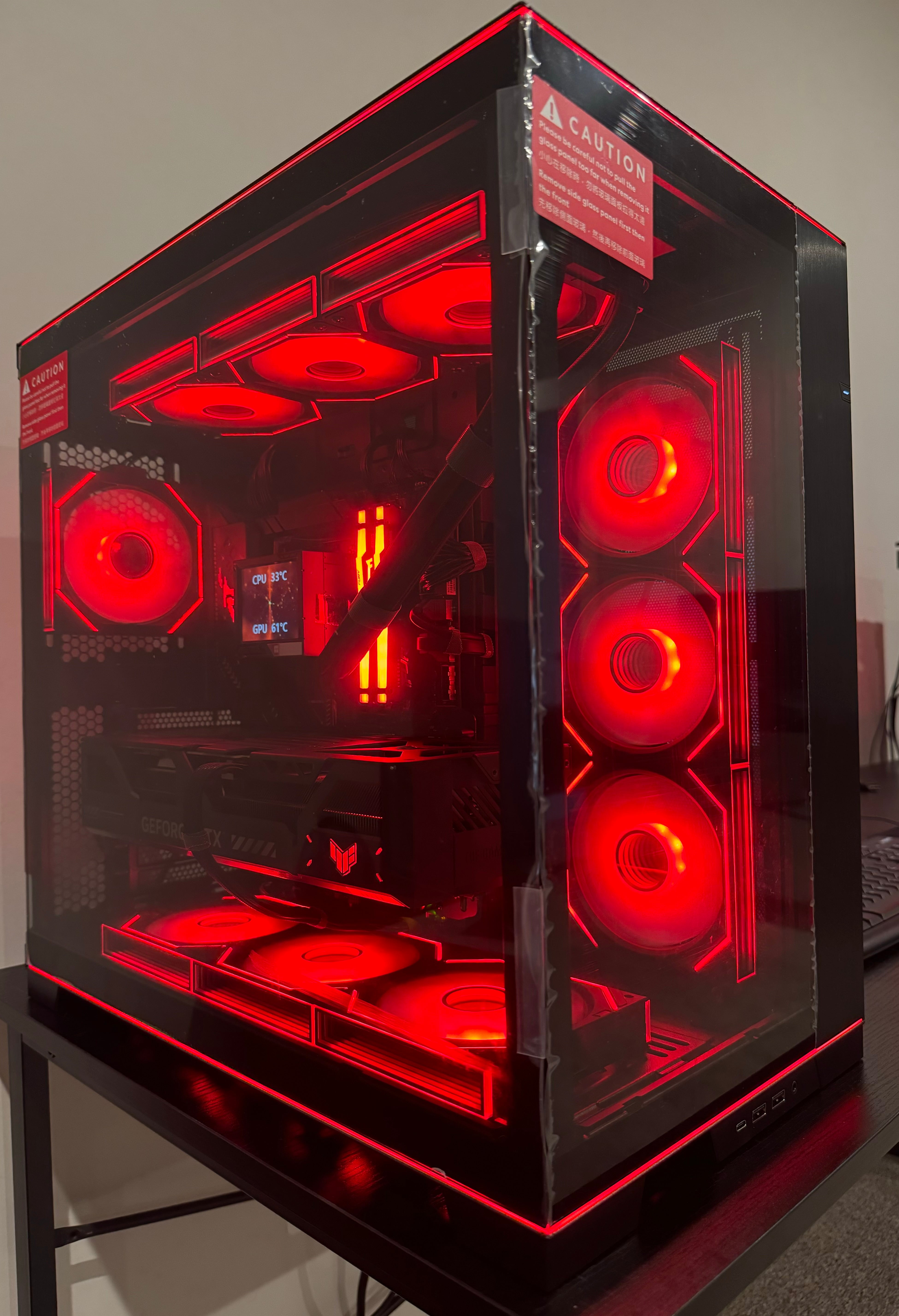 RTX 5090 CUSTOM BUILT GAMING PC RYZEN 9 9950X3D 64GB DDR5 RAM 4TB SSD ...