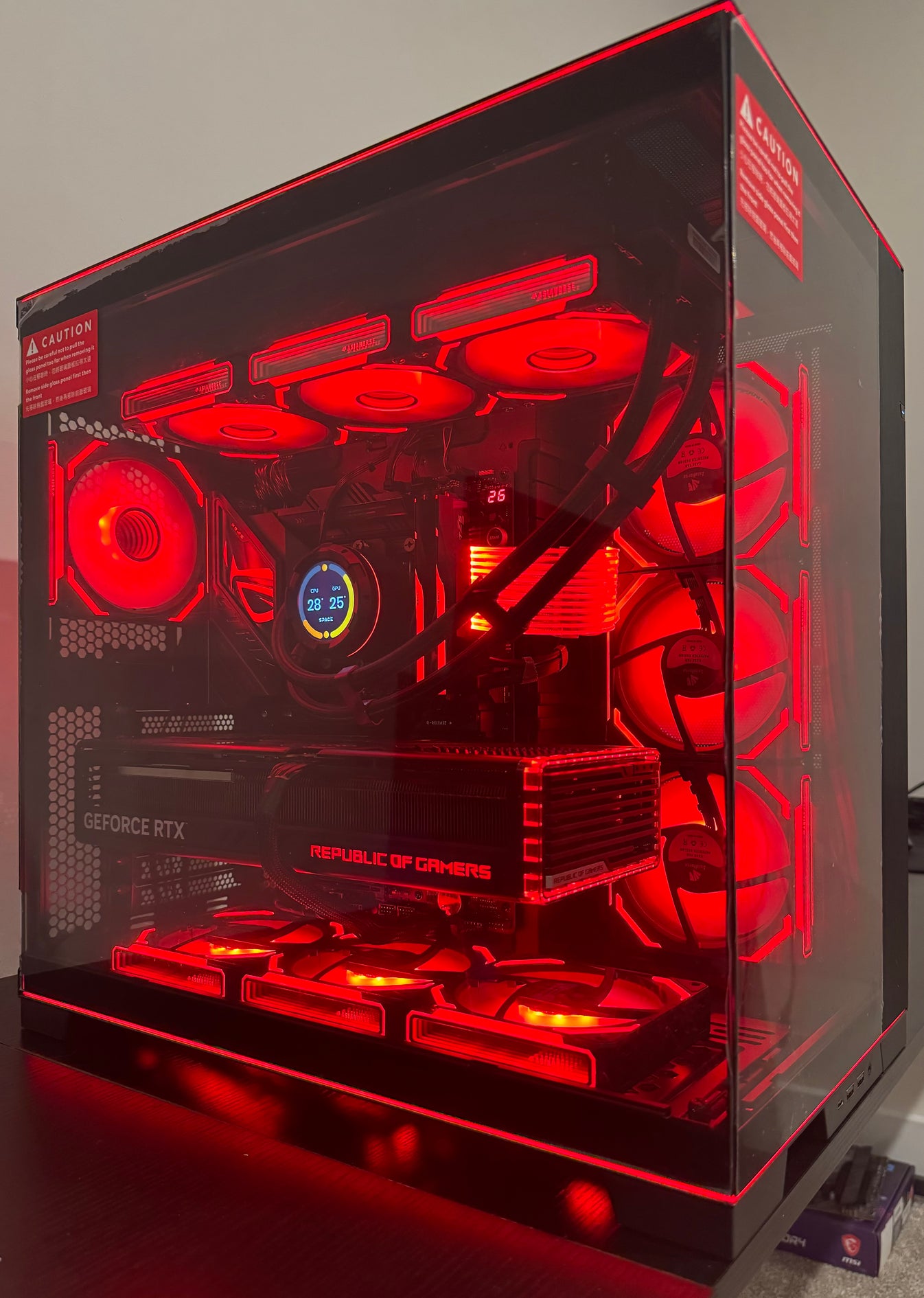 RTX 5090 CUSTOM BUILT GAMING PC i9 14900k 128GB DDR5 RAM 4TB SSD WiFi ...