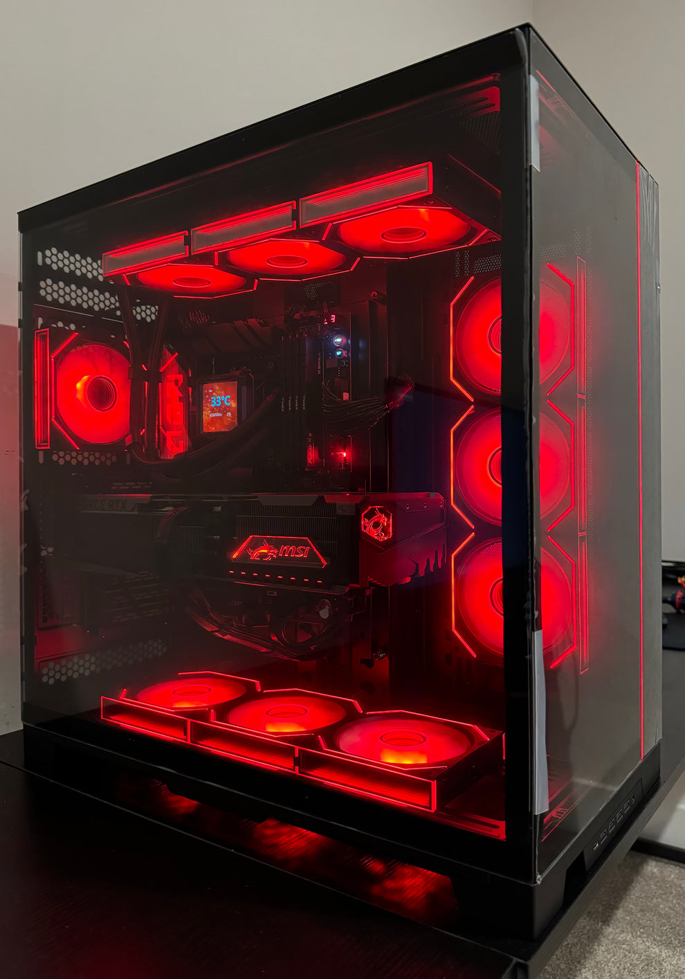 RTX 5090 WORKSTATION PC RYZEN 9 9950X3D 128GB RAM 8TB SSD WiFI RGB VR ...