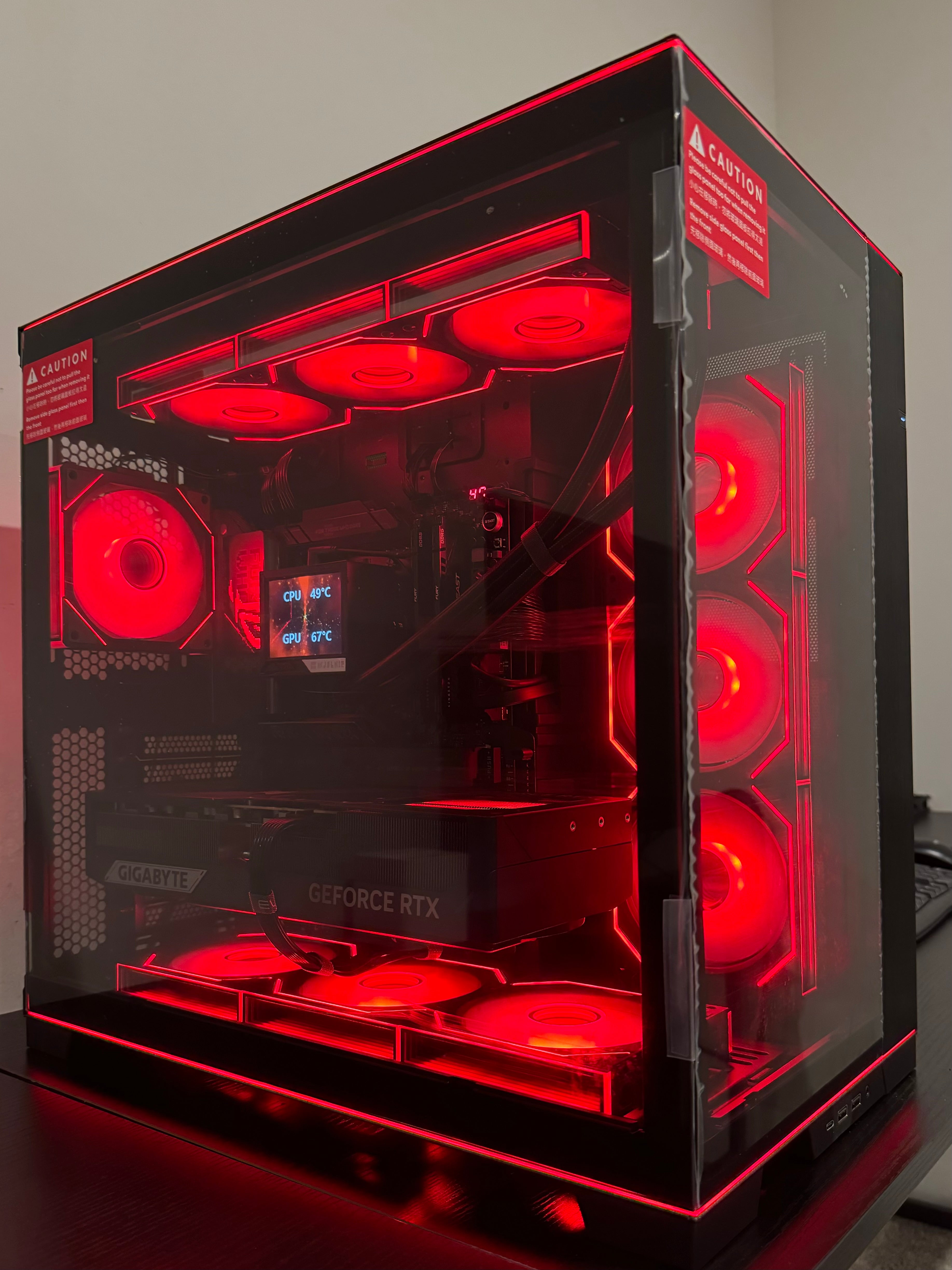 RTX 5070 Ti WORKSTATION PC RYZEN 9 9950X 192GB RAM 16TB Gen 5 SSDs WiF ...