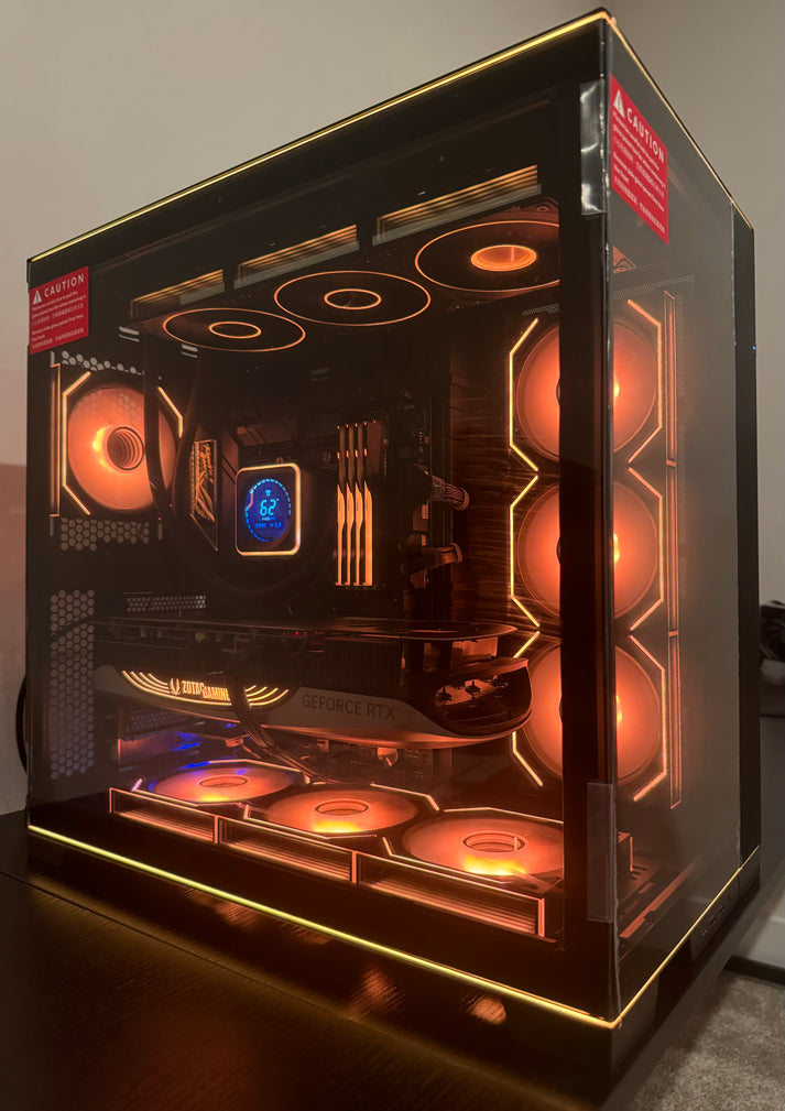 RTX 5090 CUSTOM BUILT GAMING PC i9 14900k 128GB DDR5 RAM 4TB SSD WiFi ...