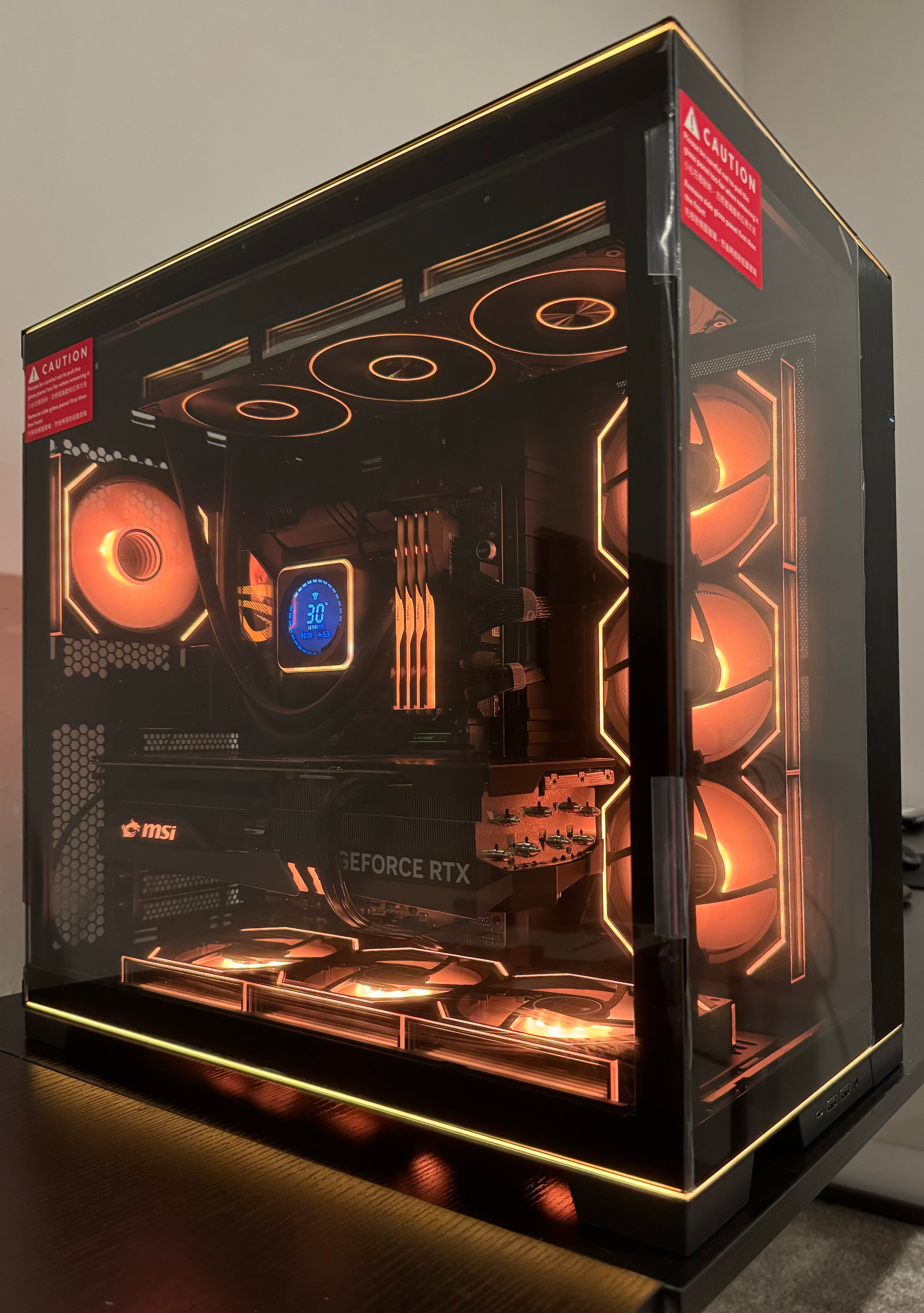 RTX 5090 CUSTOM BUILT GAMING PC i9 14900k 128GB DDR5 RAM 4TB SSD WiFi ...