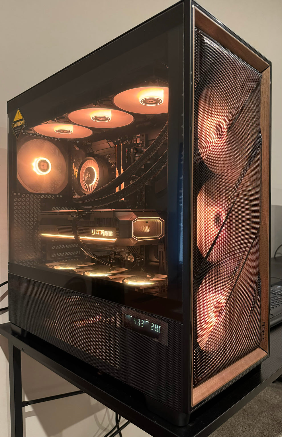 CUSTOM BUILT AI WORKSTATION PC RYZEN 9 9950X 96GB RAM 4TB SSD WiFI RGB ...
